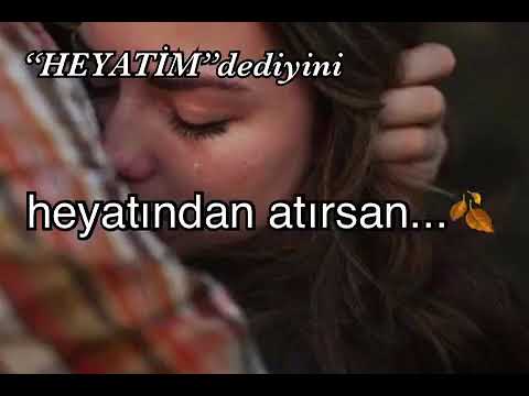 Sevən getmez☝getdise sevməmişdir..