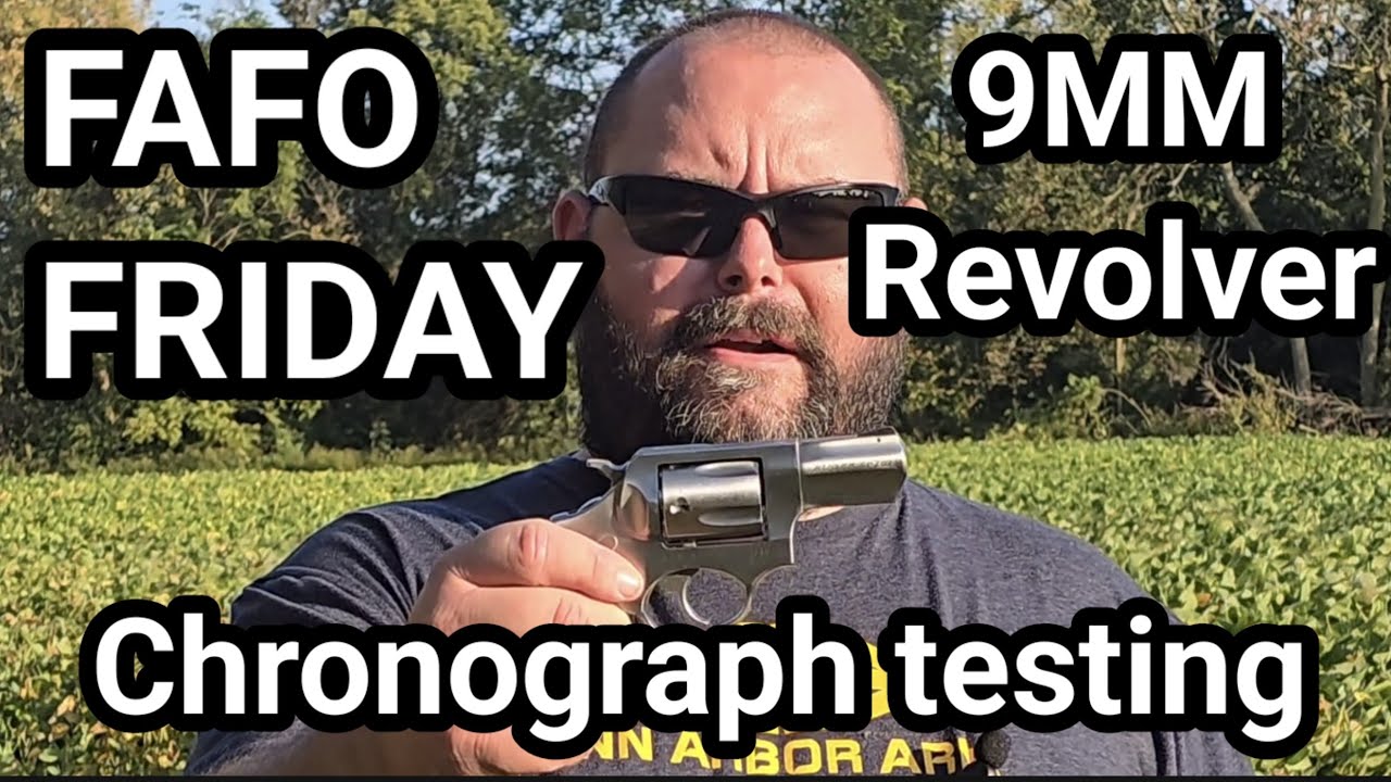 FAFO Fridays: 9mm Interceptor short barrel chronographing. - YouTube