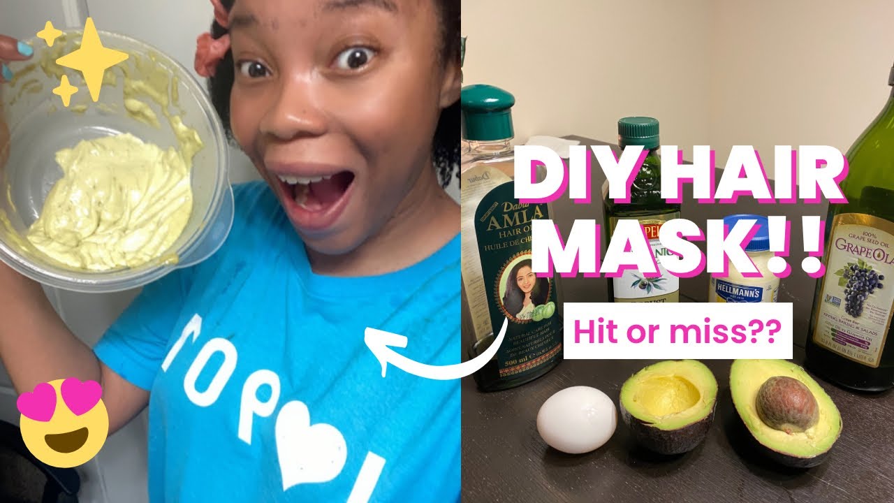 DIY Hair Mask: Easy & Natural Recipe! - YouTube