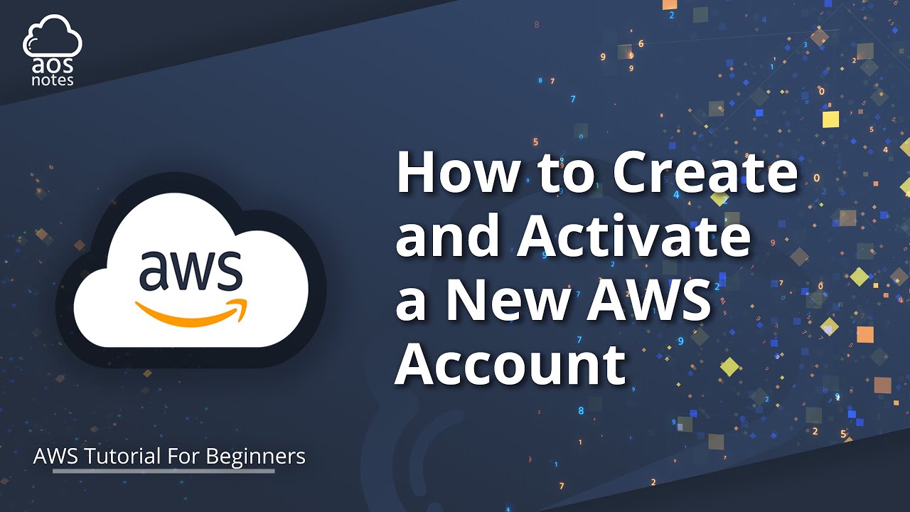 How to Create and Activate a New AWS Account - YouTube
