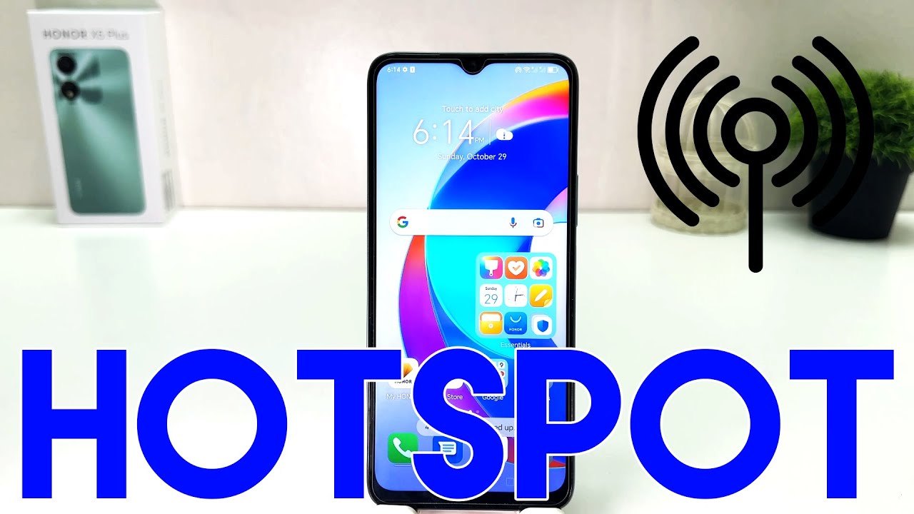How to Set Up Mobile Hotspot on Honor X5 Plus - Create WiFi Hotspot ...