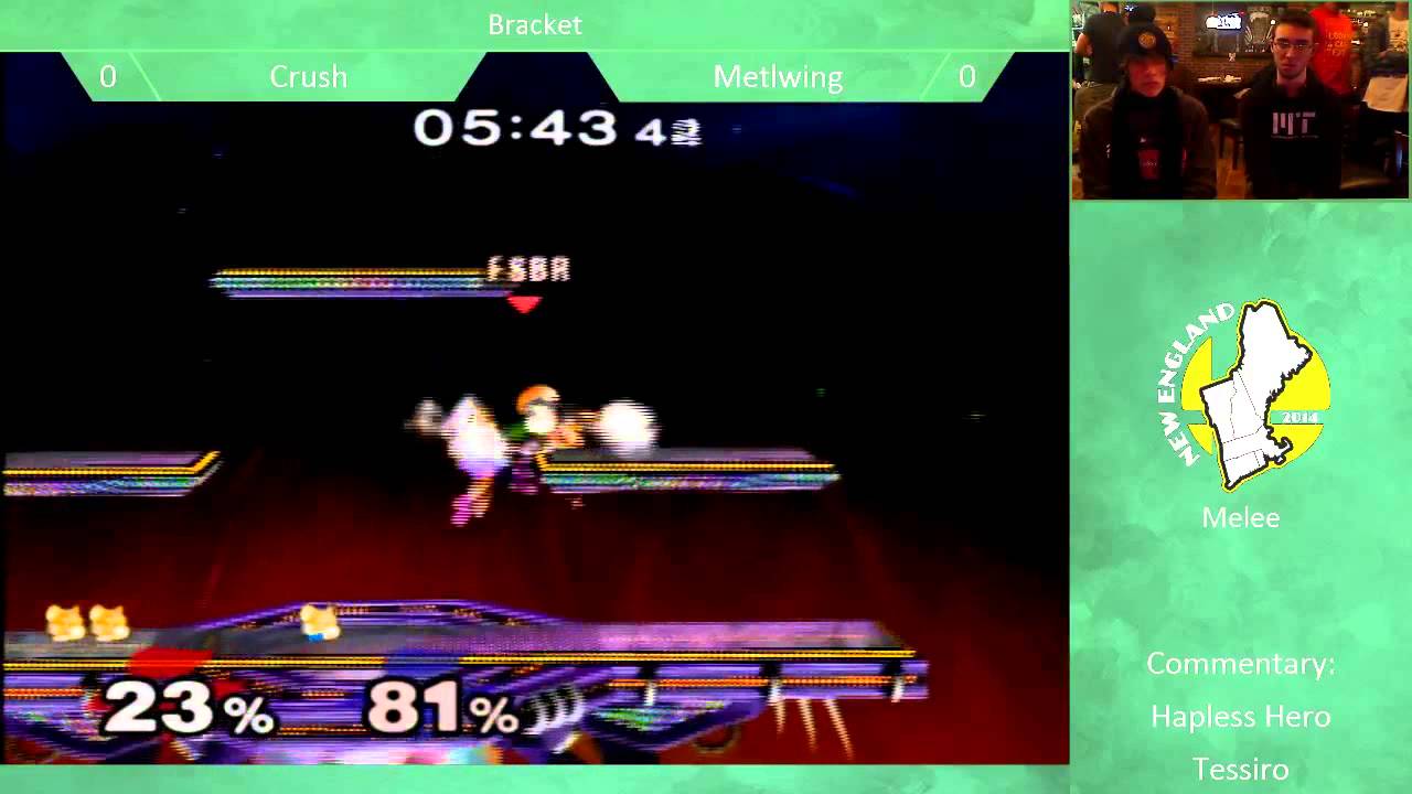 Game Over XLIV - Crush (Fox) vs Metlwing (Fox) - SSBM - YouTube
