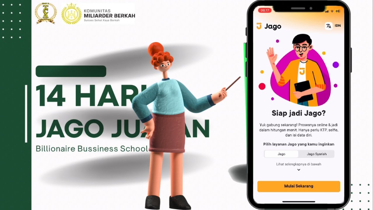 Cara mendaftar Bank Jago Secara Online - YouTube