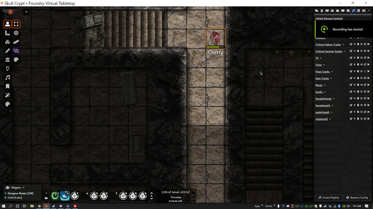 Foundry VTT: Saw Blade Trap - YouTube