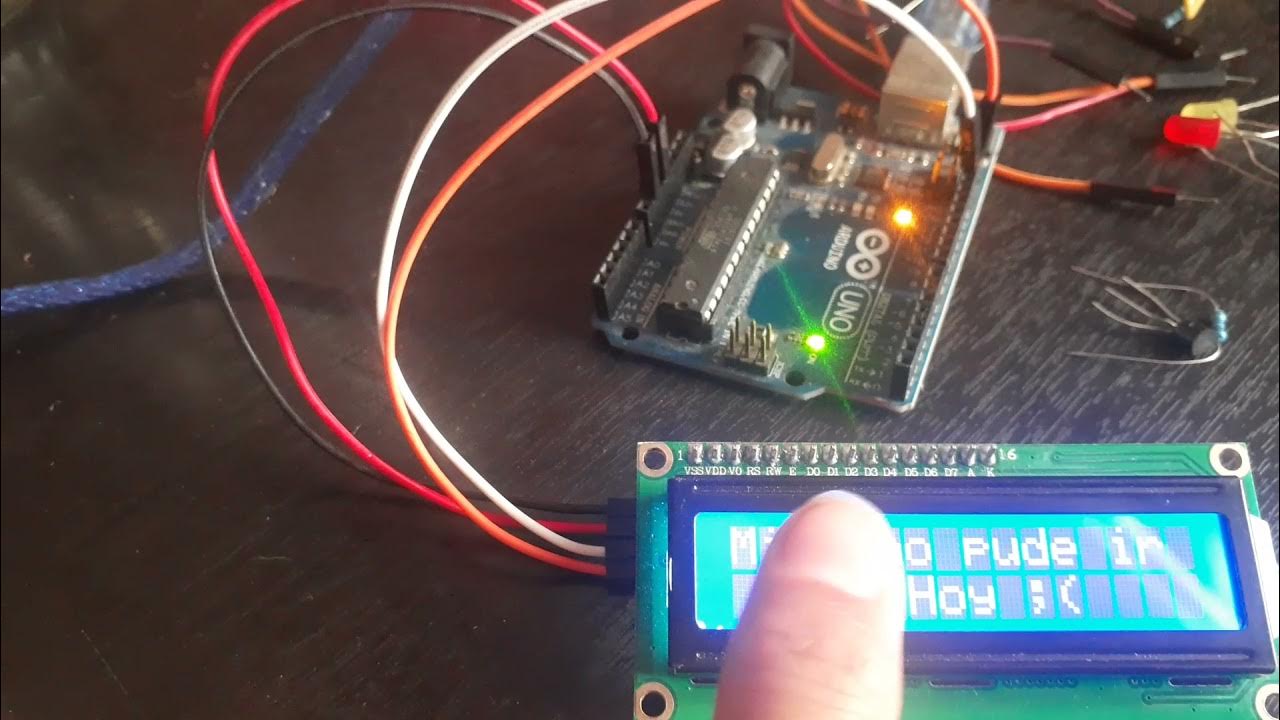 Como funciona un Lcd I2C con Arduino - YouTube