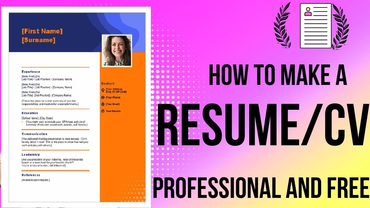 Create Best CV For Free In MS Word Best CV Format 2022 YouTube create-best-cv-for-free-in-ms-word-best-cv-format-2022-youtube