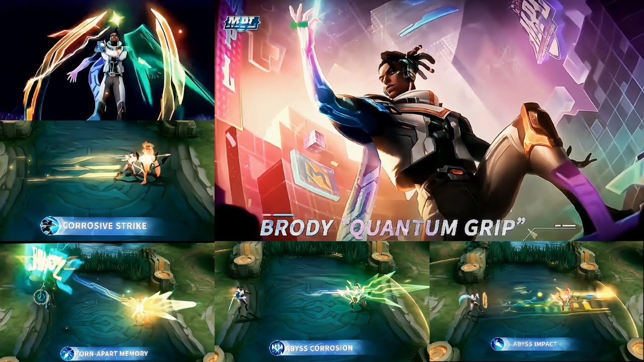 NEW SKIN BRODY MPL || BRODY QUANTUM GRIP || BRODY MOBILE LEGEND - YouTube