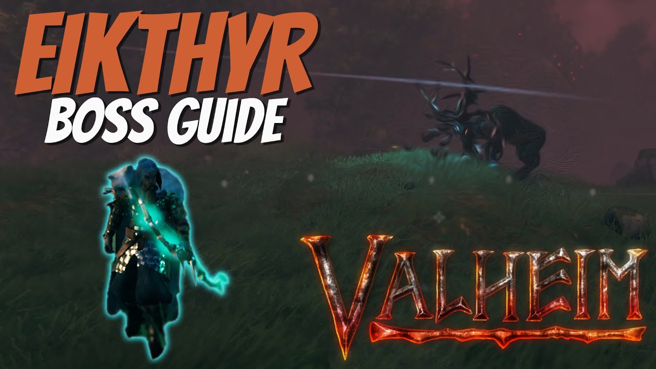 VALHEIM - Eikthyr - Boss Guide - YouTube