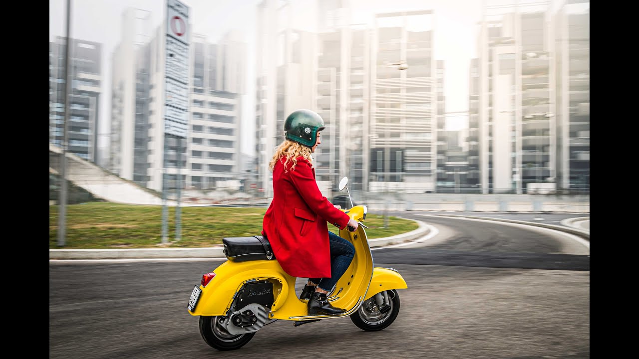 Official Retrokit for Vespa - YouTube