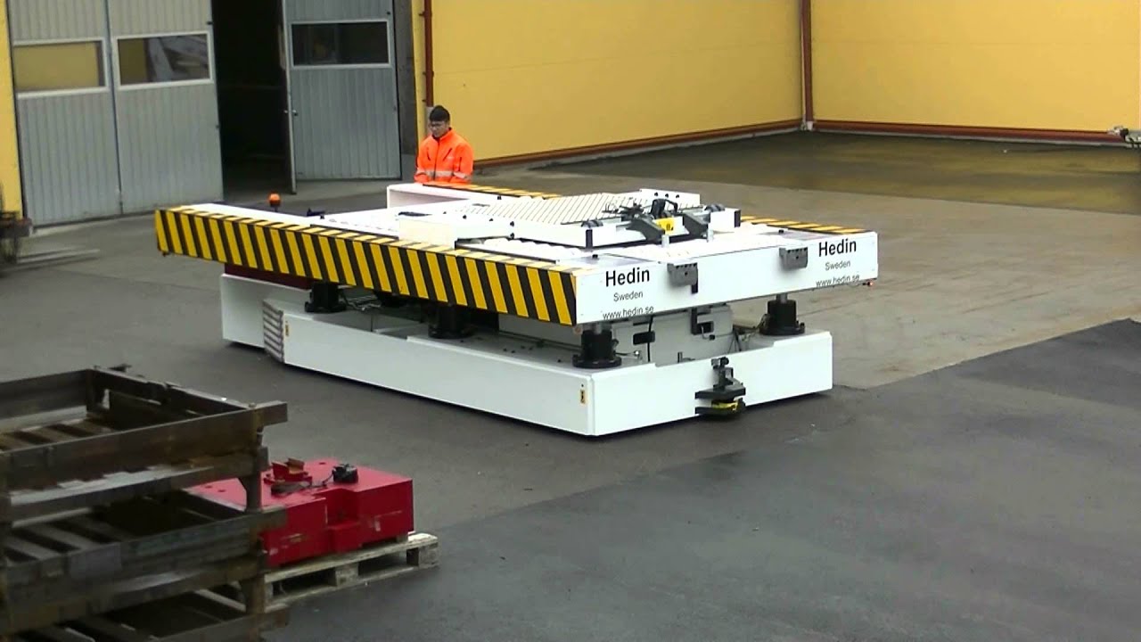 Die Change Cart 100 ton - YouTube