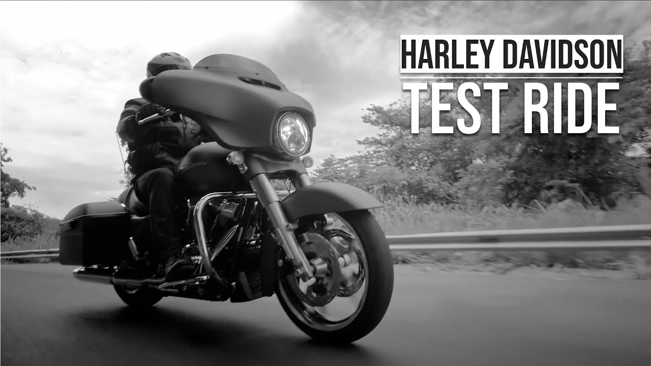 Harley Davidson - Test Ride - YouTube