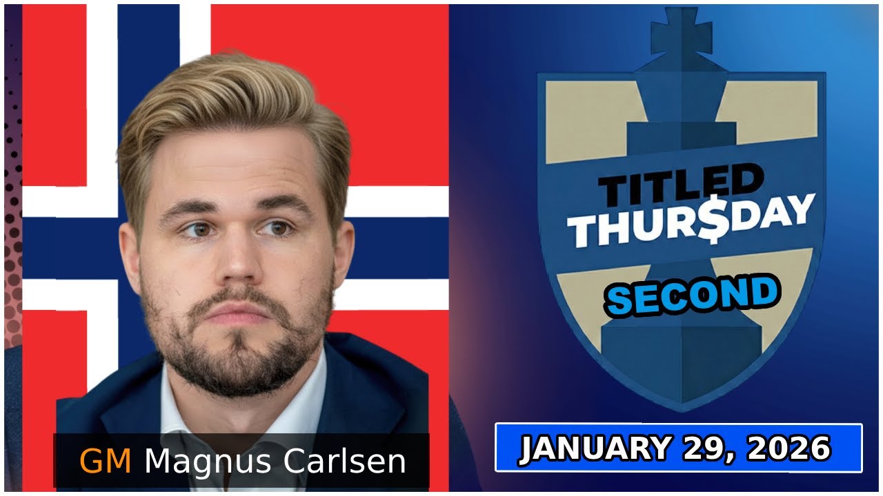 🔴 Magnus Carlsen | Second 3+0 Thursday | January 29, 2026 - YouTube