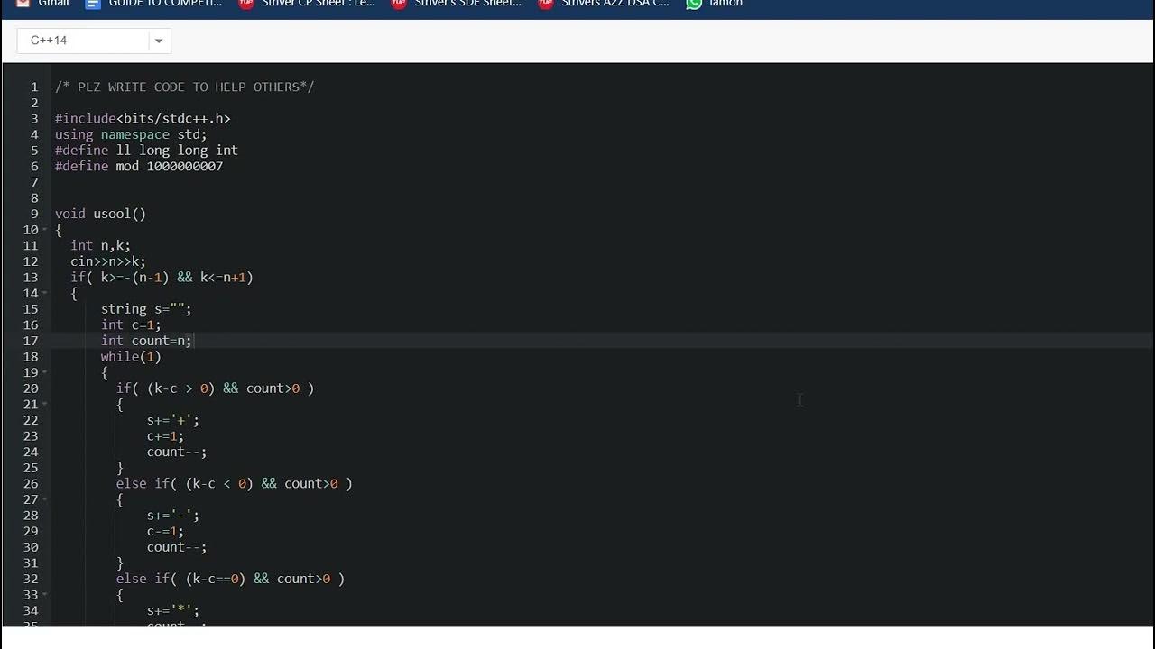 VALID EXPRESSION CODECHEF SOLUTION - YouTube