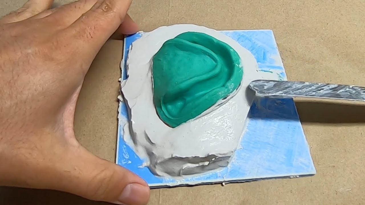 Constructing Denture Casts Using the Plaster/Pumice Method - YouTube