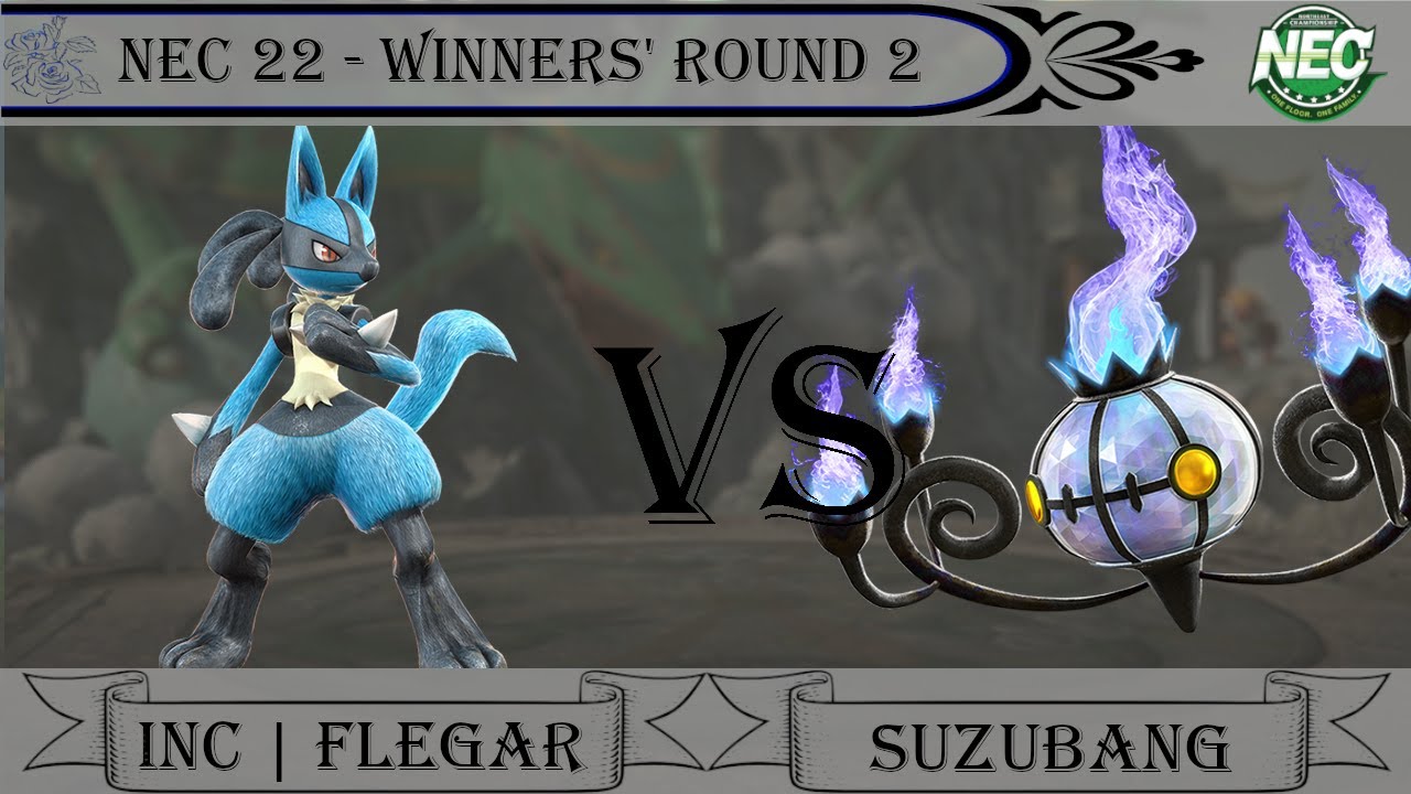 NEC 22 Pokkén DX Off-Stream: InC | Flegar (Lucario) vs VRG | Suzubang ...