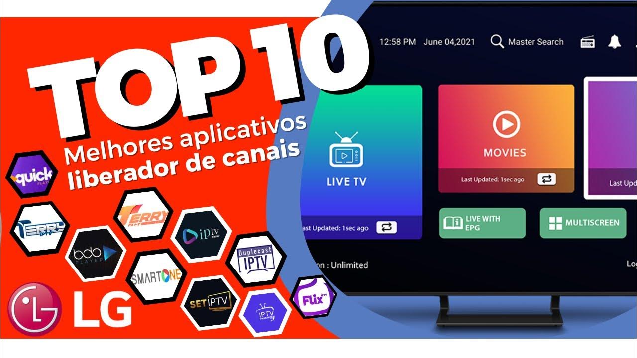 🔶️ 10 MELHORES APLICATIVOS DE IPTV PARA SMARTV LG EM 2023 - YouTube