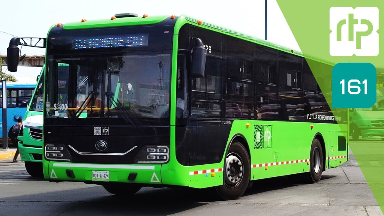 RTP CDMX - Ruta 161 - De Metro Constitución de 1917 a Ampliación ...