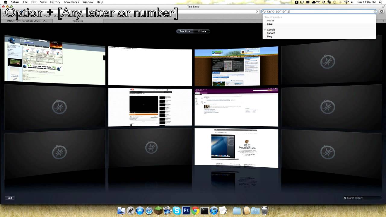 How to make symbols in Minecraft and the internet - YouTube