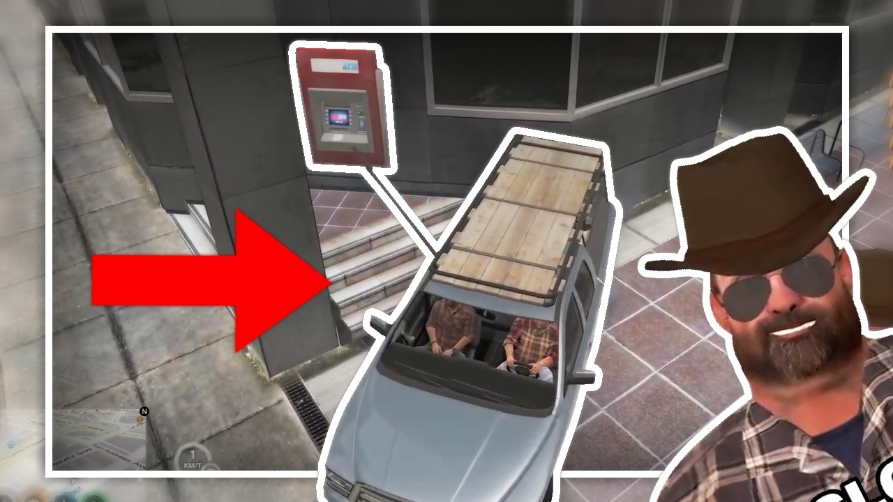GTA RP - RØVER EN ATM - YouTube