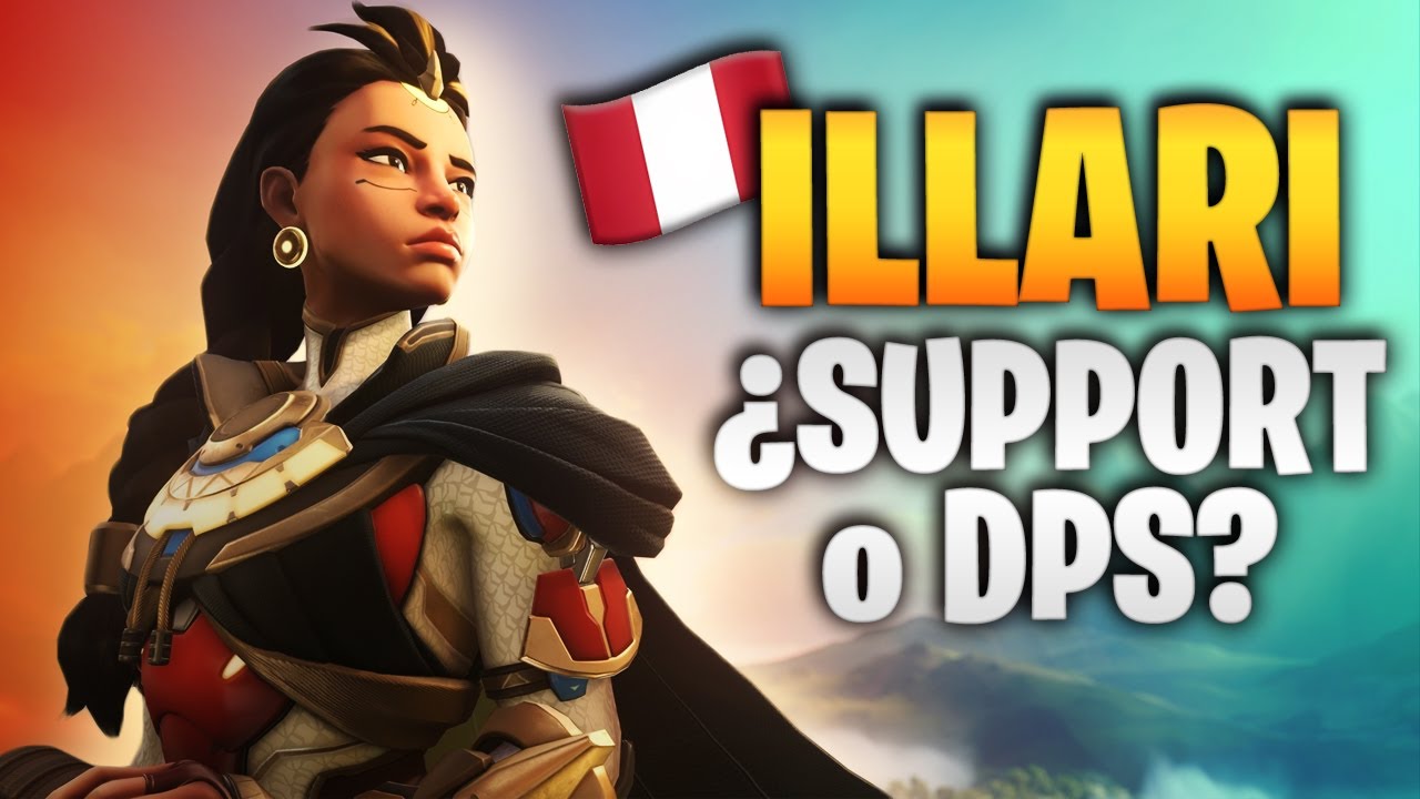 ILLARI, la NUEVA SUPPORT (y dps) de OVERWATCH 2: Habilidades, cosméticos y GAMEPLAY | Aryll OW ...