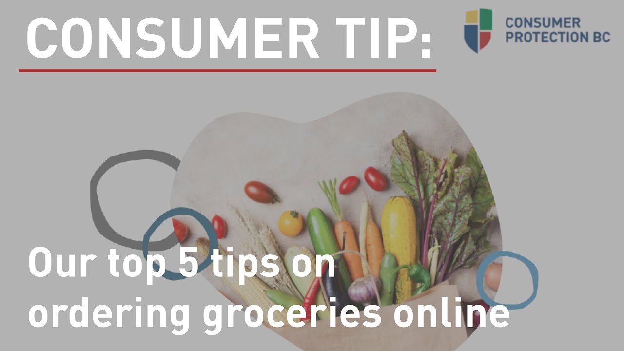 Our top 5 tips on ordering groceries online - YouTube