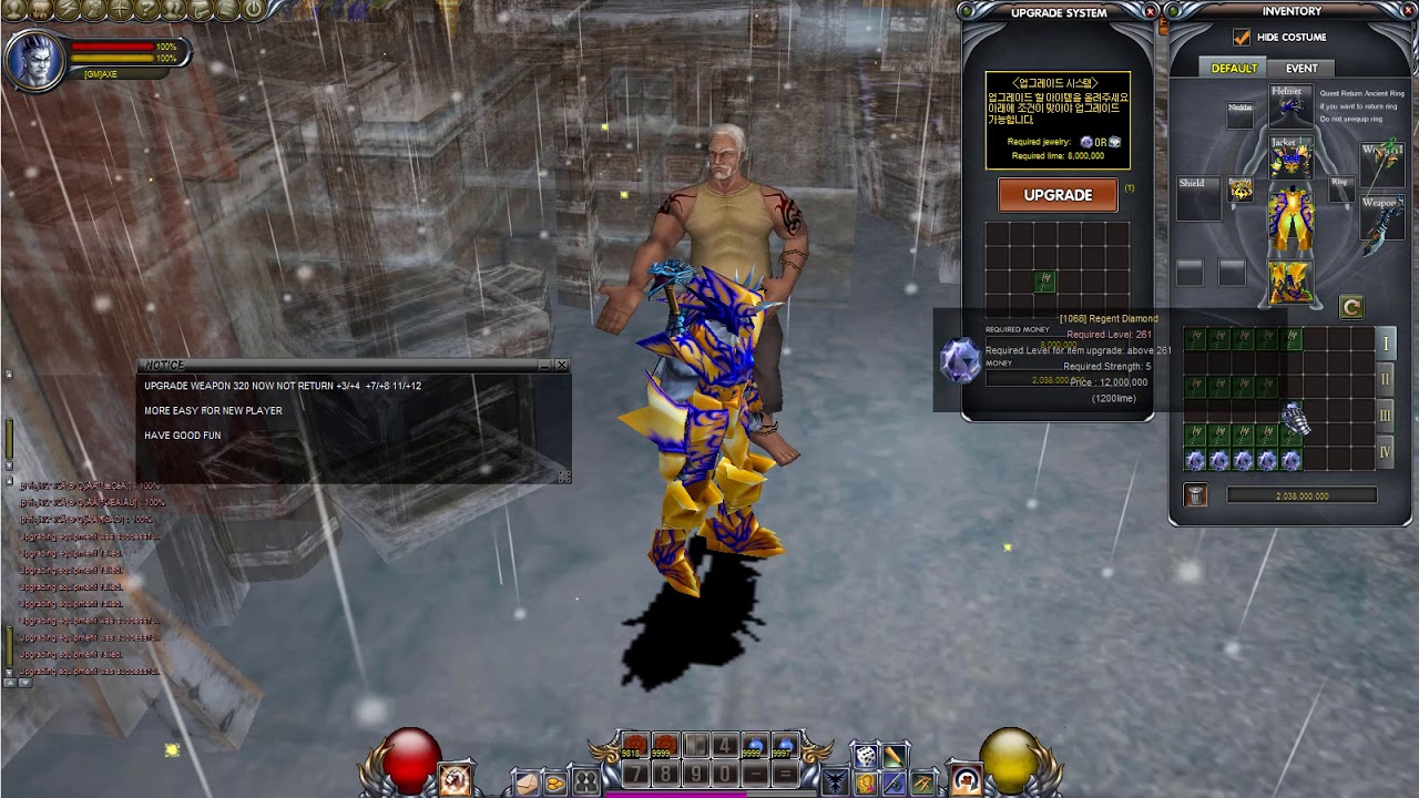 Laghaim Online New [UPGRADE 320 WEAPON] - YouTube