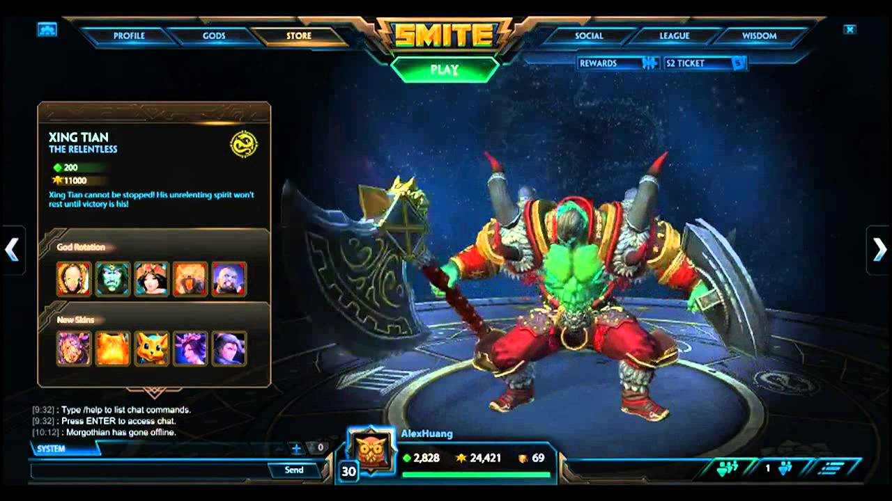 Smite game - 介面介紹 - 新手教學 - YouTube