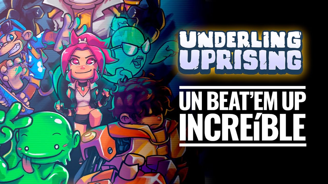 UNDERLING UPRISING | BEAT'EM UP con Superpoderes - YouTube