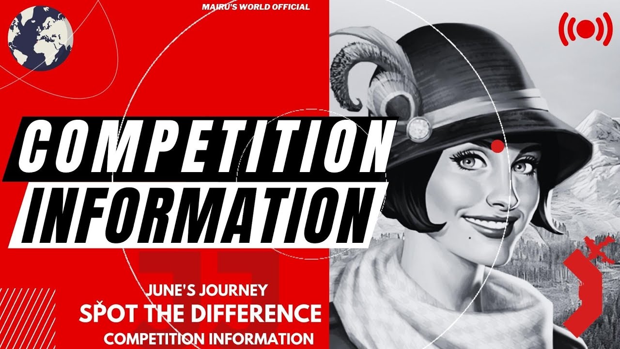SPOT THE DIFFERENCE COMPETITION INFORMATION 02/09/2023, 02:00 - 03/09 ...