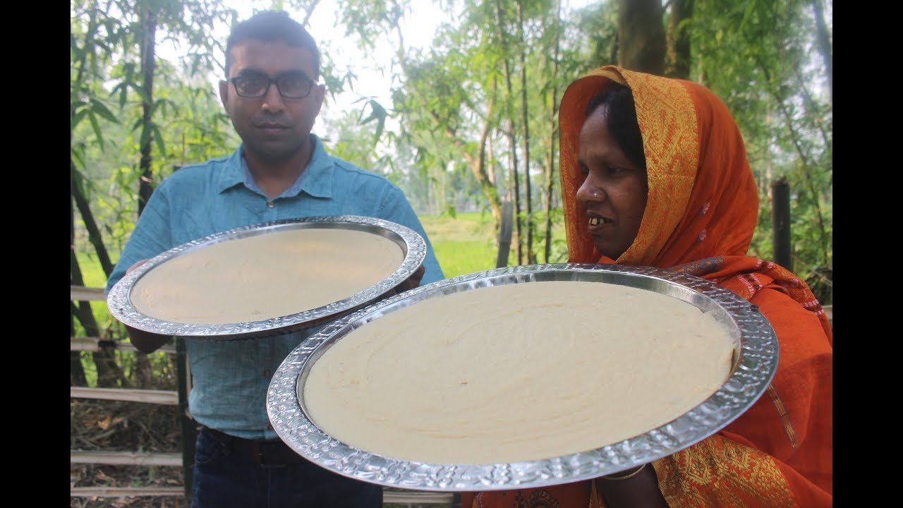 Village Food | Sobe Barat special sweet recipe semolina halwa. - YouTube