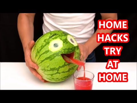 Amazing Hacks Try at Home │Home Made Fruit hacks │Life Hacks │Make Easy ...