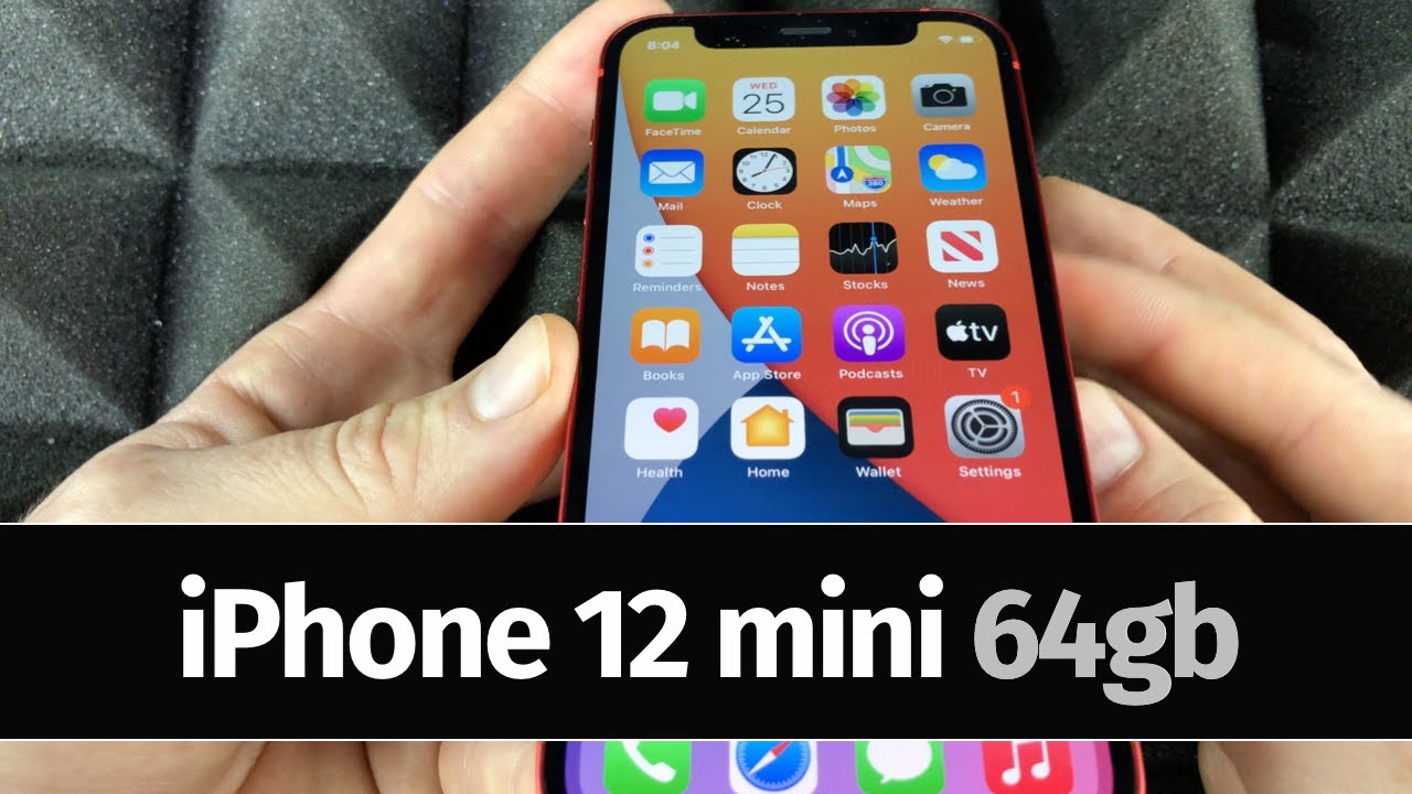 iPhone 12 mini 64GB Unboxing - YouTube