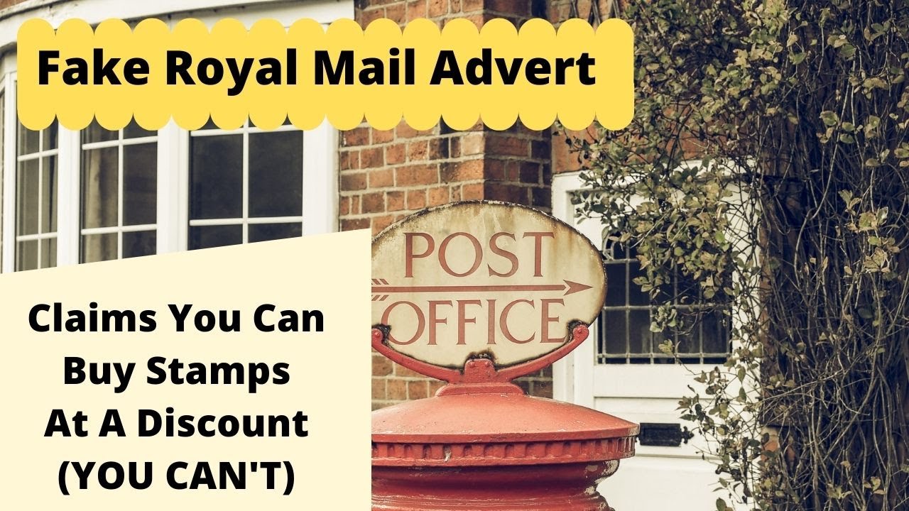 Fake Royal Mail Stamps Ad On Facebook - YouTube
