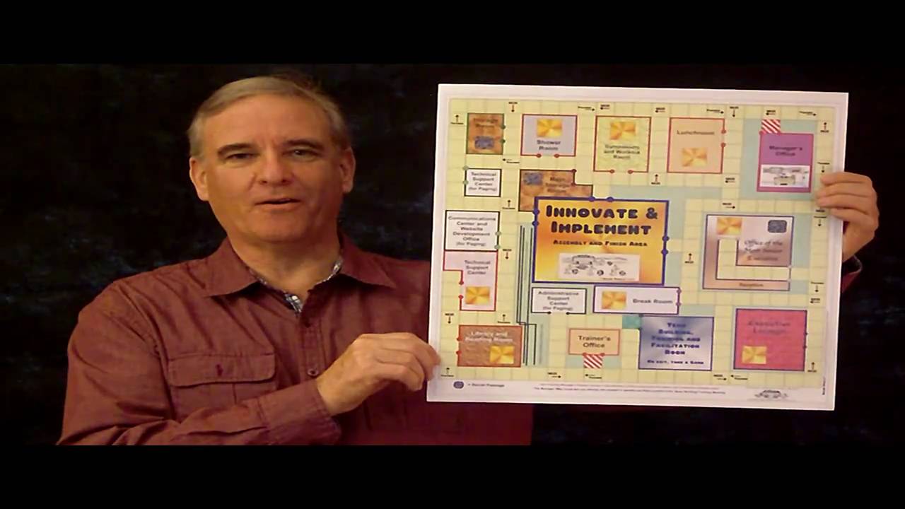 Teambuilding with Innovate & Implement, a Square Wheels Game - YouTube