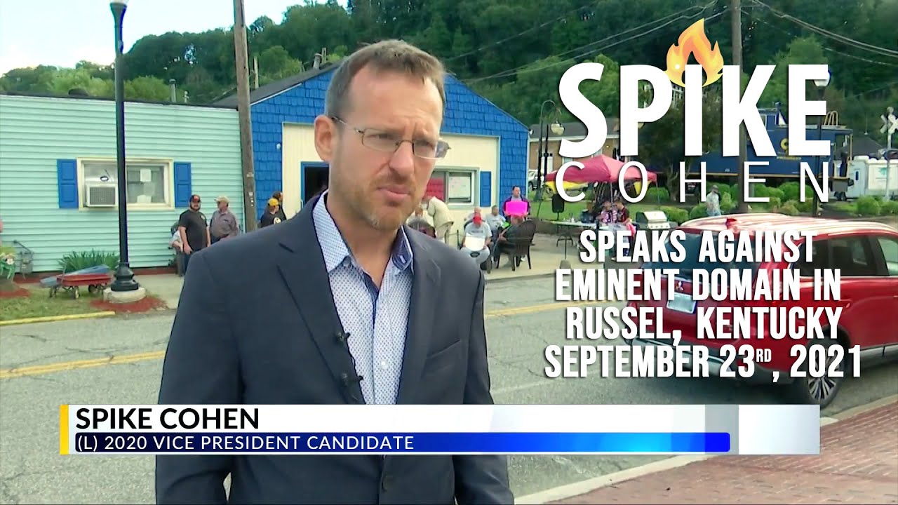 Spike Speaks Against Eminent Domain - Russell Kentucky - September 23 ...