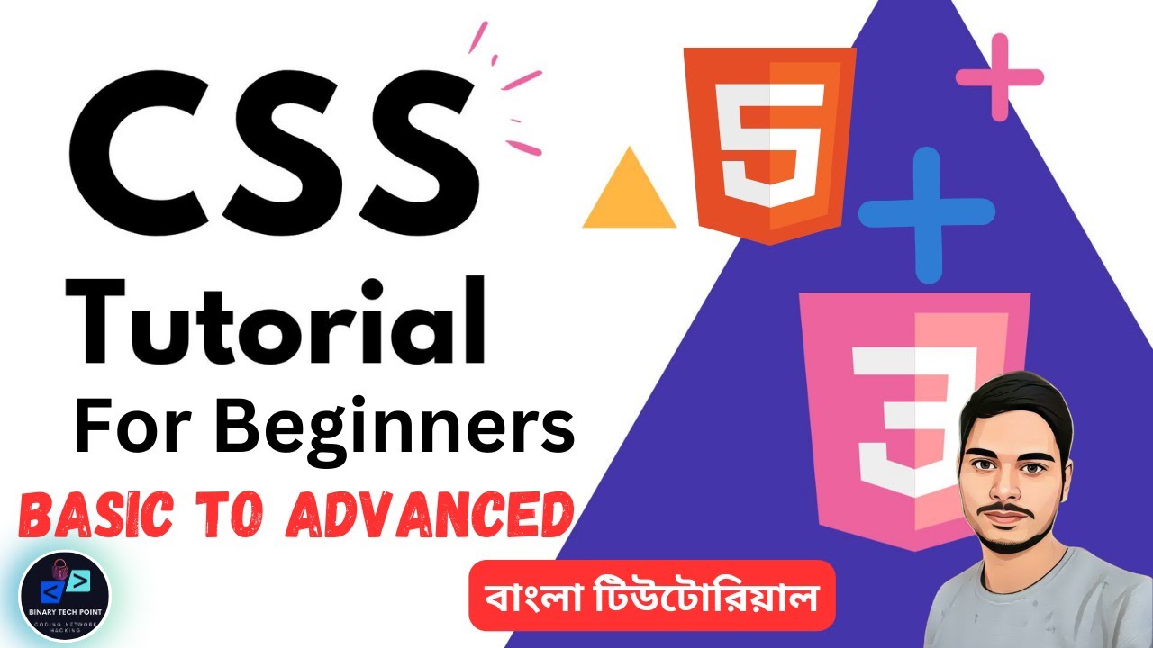 Css Tutorial For Beginners Part1 Css3 Binarytechpoint Youtube 8781