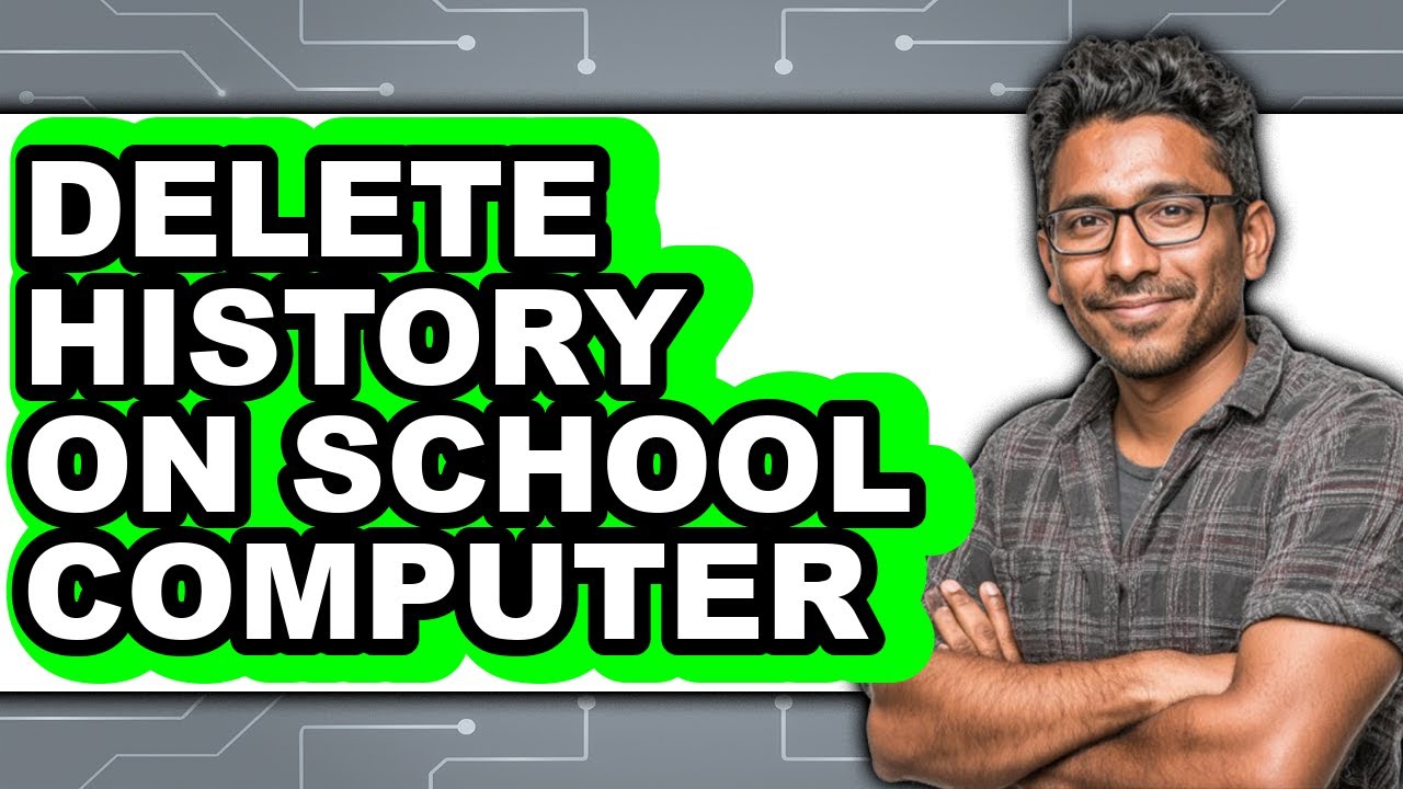 How To Delete History On School Computer 2025 (Only Way) - YouTube