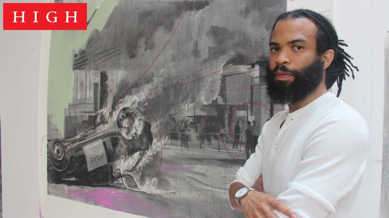 Cosmo Whyte Previews New Artwork Exploring Current Social Issues - YouTube