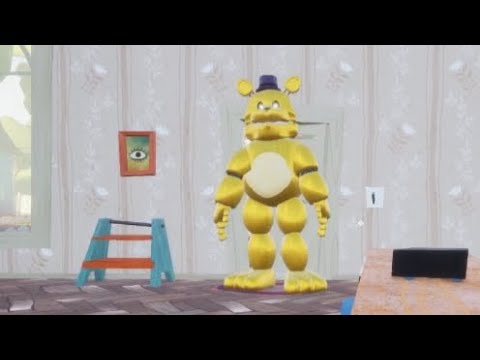 Evde Fredbear Var! Hello Neighbor FredbearRunaway Modu! - YouTube