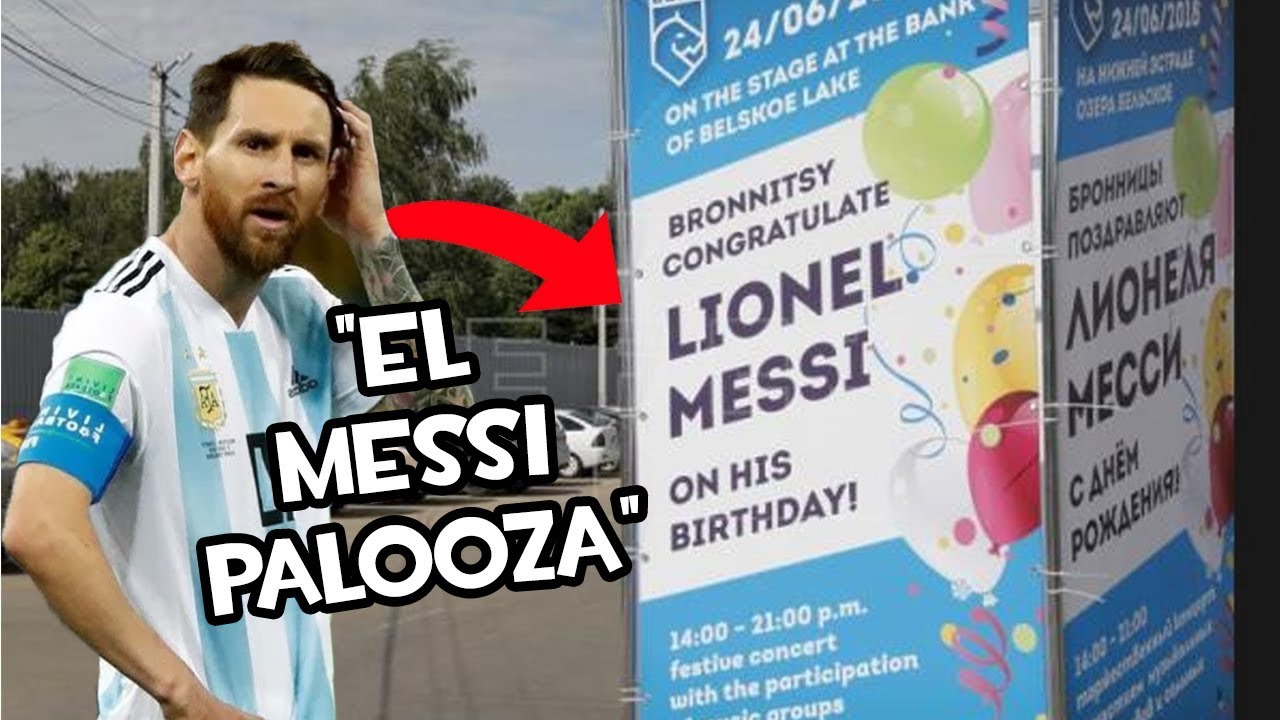 HOY es el CUMPLEAÑOS de LIONEL MESSI y MIRÁ como LO FESTEJARÁ *le ...