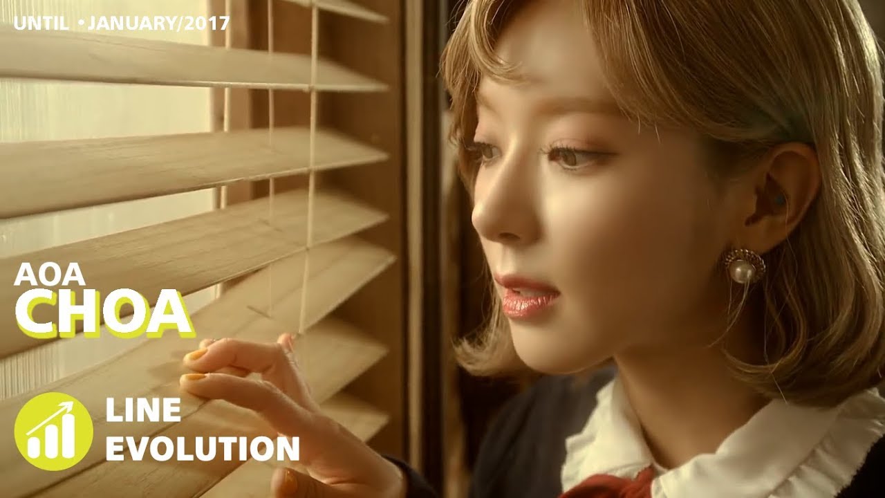 AOA - Choa (초아) (Line Evolution) • JAN/2017 - YouTube