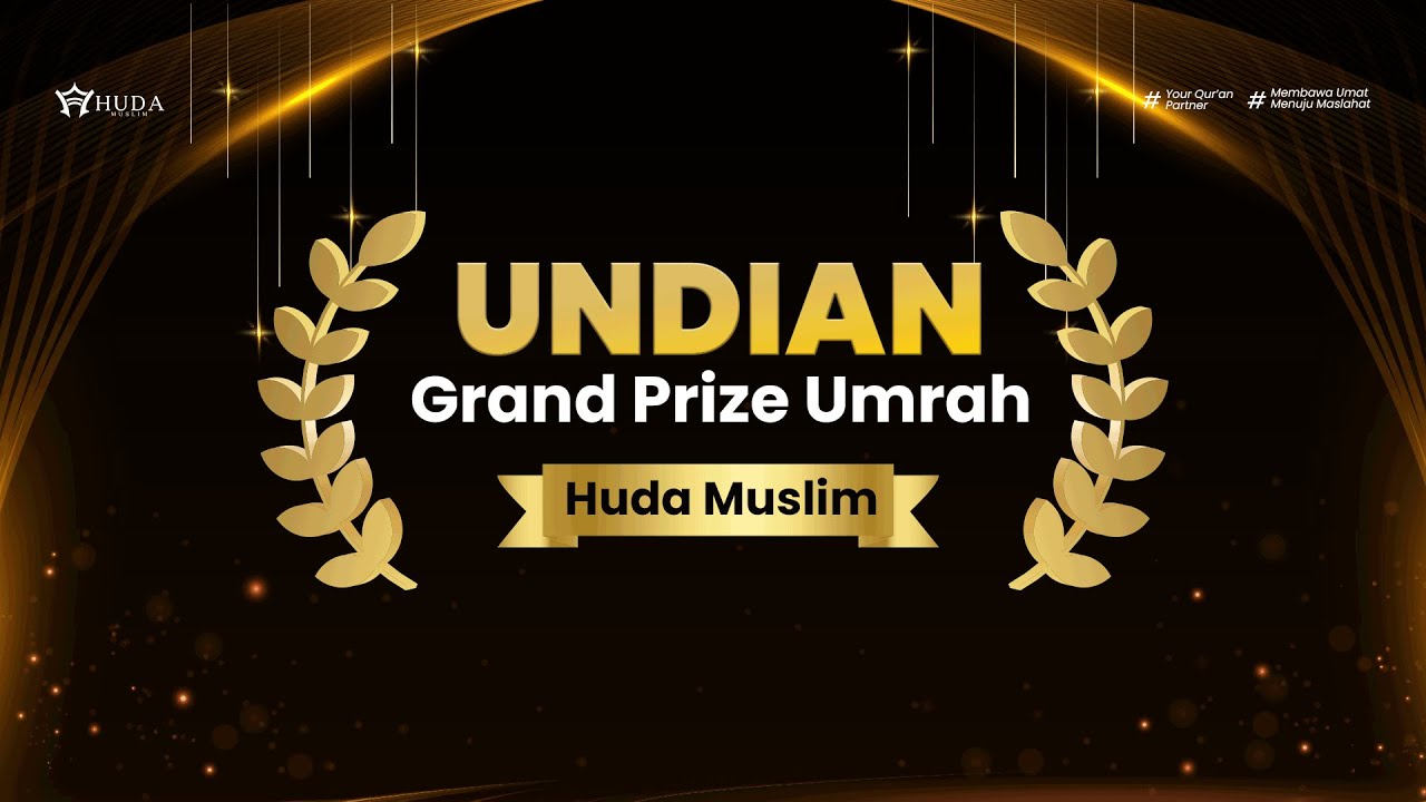 Pengundian UMRAH Bersama Huda Muslim - YouTube