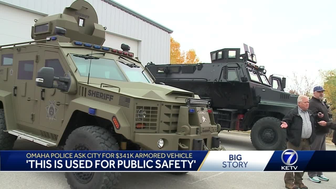 Omaha Police ask city for new armored vehicle - YouTube