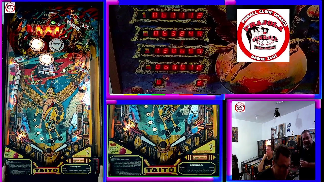 Pinball Jogo. Vortex Produzida no Brasil. 1982 - YouTube