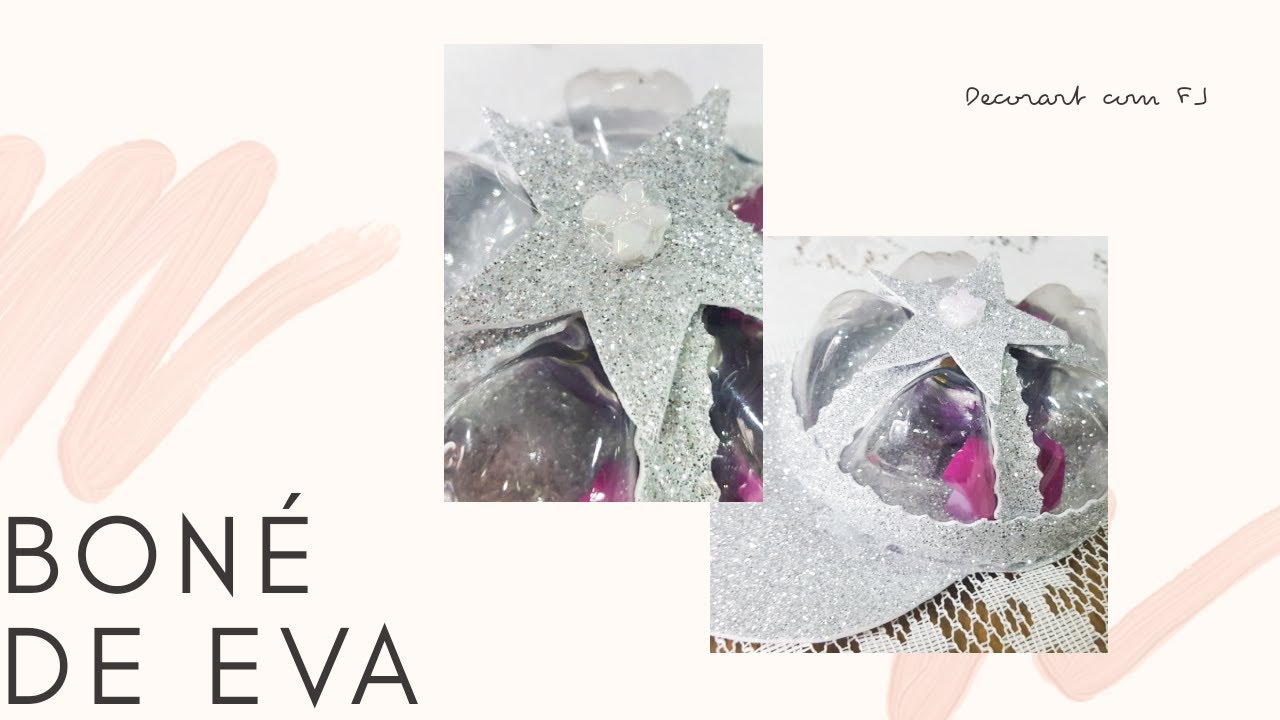 Boné de EVA | Lembrancinha para aniversários e outras comemorações 😍🧢🎉 ...