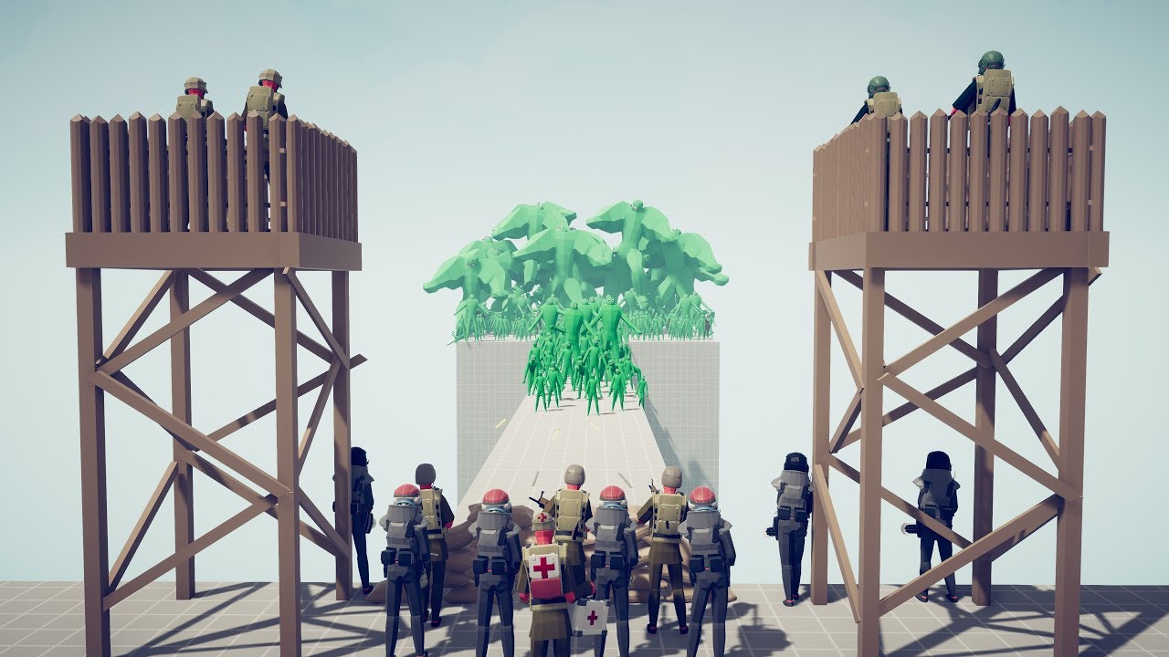 ZOMBIE LAST STAND - Totally Accurate Battle Simulator TABS - YouTube