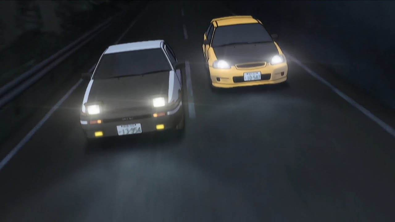 Initial D-AE86 VS EK9 Carbon Fiber Blind Attack Battle, 45% OFF