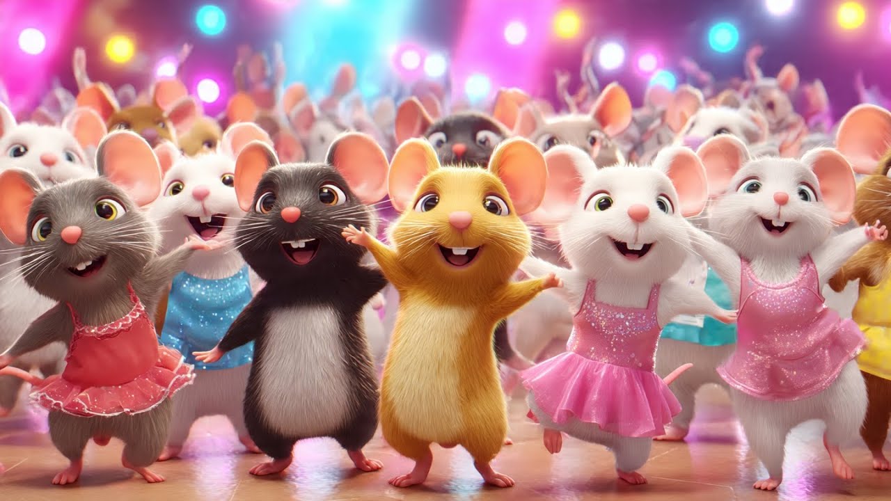Dancing Rats Party 🎉 | Cute & Funny Cartoon for Children || - YouTube