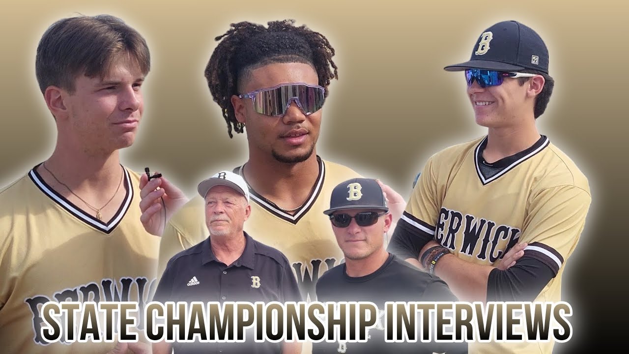 Berwick High School State Championship Interviews! - YouTube