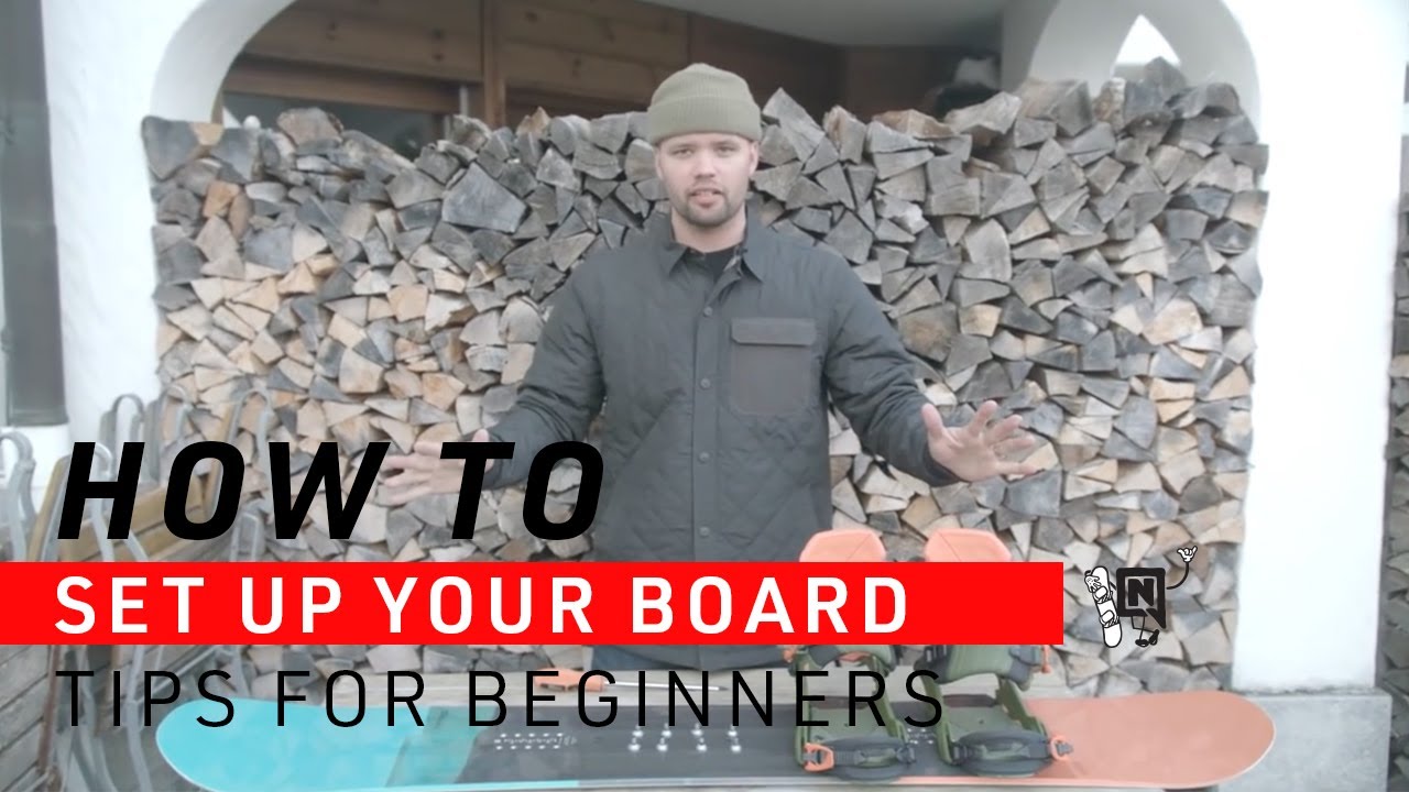 How To Set Up A Snowboard - YouTube
